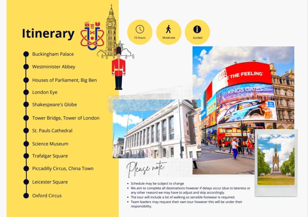 London Trip - International Greenwich Olympiad